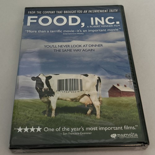 Food, Inc. (DVD, 2009) Eric Schlosser, Robert Kenner New Sealed ...