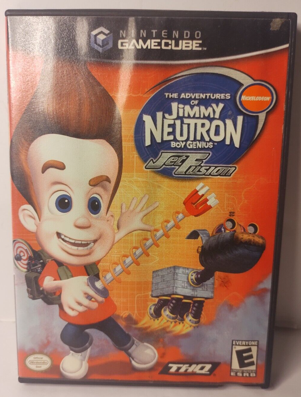 Nintendo GameCube Adventures of Jimmy Neutron Jet Fusion 2003 ...