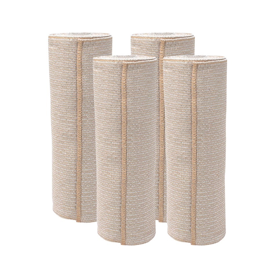 Nexskin Cotton Elastic Bandages Compression Body Wrap, Hook & Loop ...