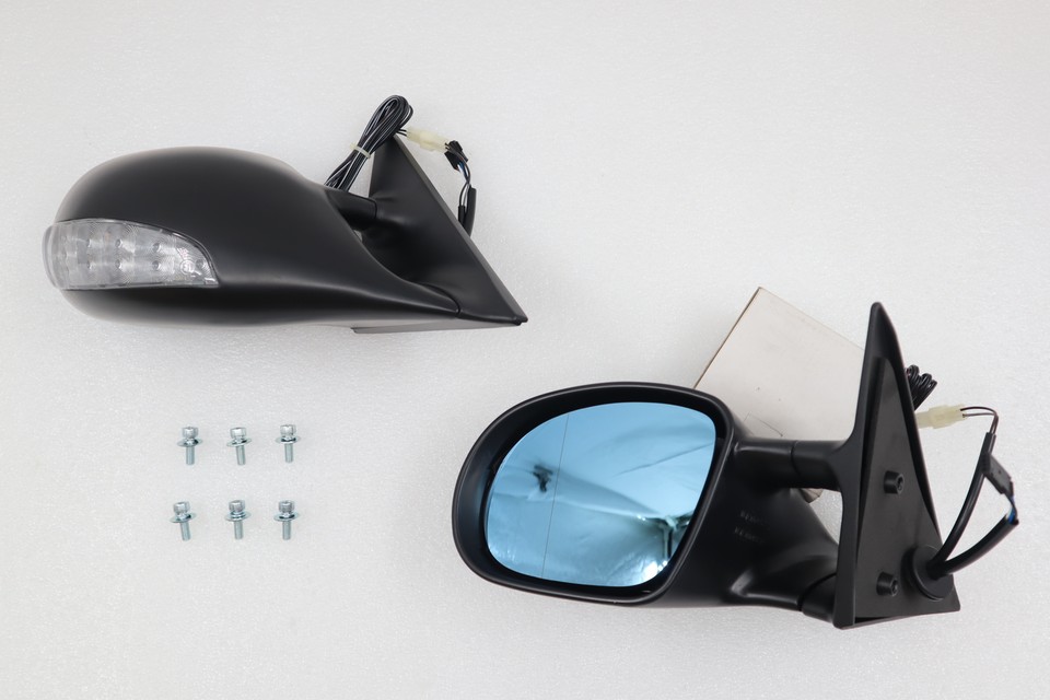 M3 Style Electric Heating LHD Side LED Mirrors fits BMW E36 2D Coupe ...