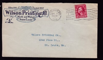 WILSON PRINTING CO., 1914, STAINT LOUIS, MO. | eBay