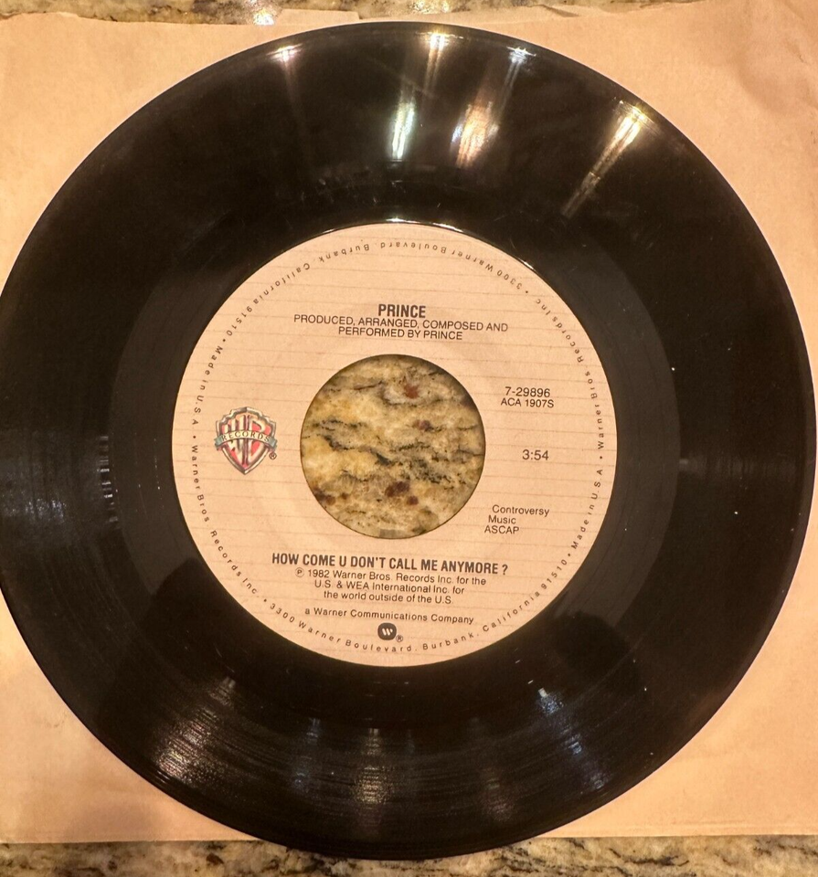 Prince 45 single vinyl - 1999 / How Come U Don't Call Me Anymore? | eBay