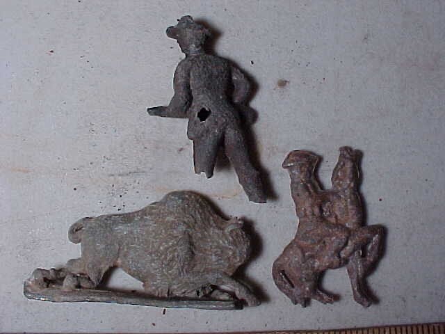 Lot of neat old lead toys-New Mexico metal detecting finds | eBay