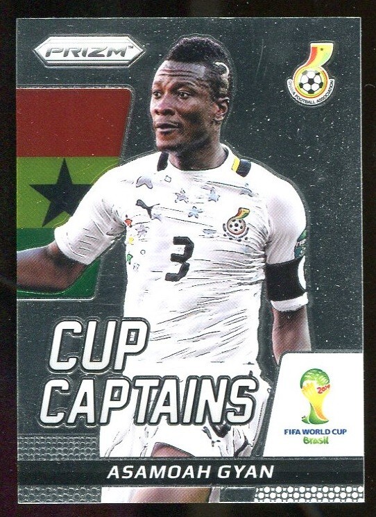 ASAMOAH GYAN 2014 Panini Prizm 1st World Cup #2 Captains - Qty | eBay
