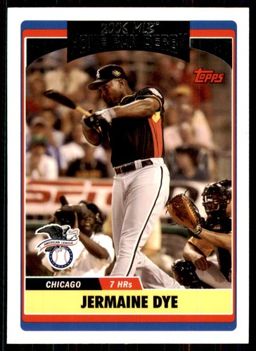 2006 Topps Updates & Highlights Jermaine Dye Chicago White Sox #UH287 ...
