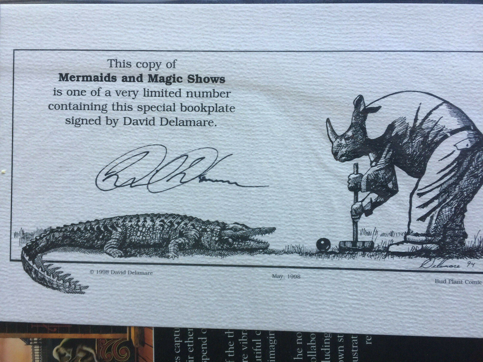 Mermaids and Magic Shows : The Paintings of David Delamare by David ...