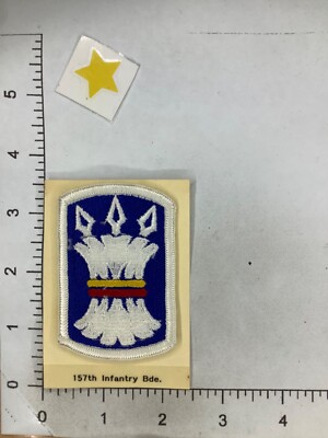 US ARMY 157th INFANTRY BRIGADE PATCH | eBay