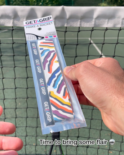 Get A Grip Tennis Overgrip - Anti Slip Tennis Racket Handle Grip Tape 3 ...