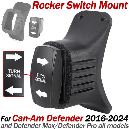 For Can-Am Defender & Defender Max/Pro TURN SIGNAL Switch Mount w ...