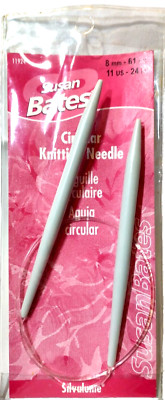 Susan Bates Circular Knitting Needle Size 11 - 24 in / 8mm - 61cm A80 ...