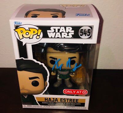 Kumail Nanjiani Star Wars Haja Estree #545 Signed Funko Pop PSA RARE C ...