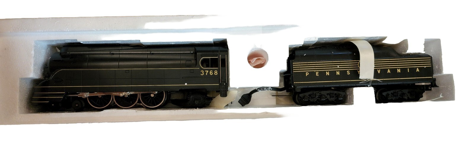 MTH O Scale 4-6-2 Steam Locomotive Pennsylvania K-4s Torpedo #3768 w ...
