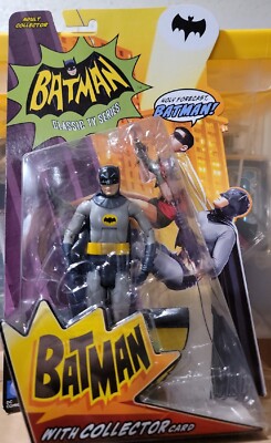 Batman 1966 Batman Figure Mattle DC Comics Batman Classic TV Series New ...