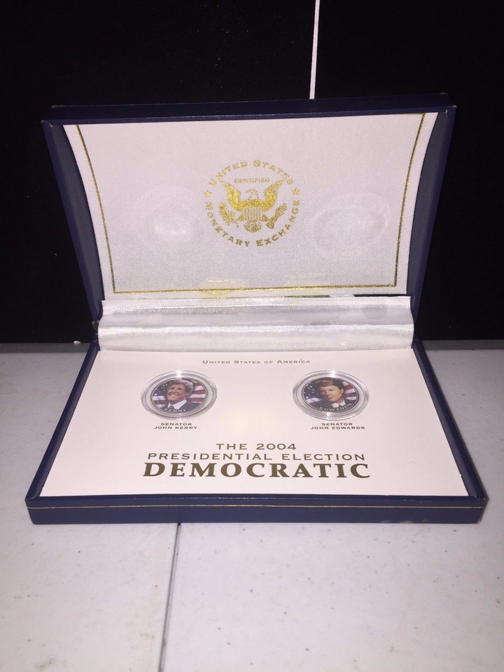 2004 Presidential Election Coins Democrat Coin sets (Quarters) | eBay