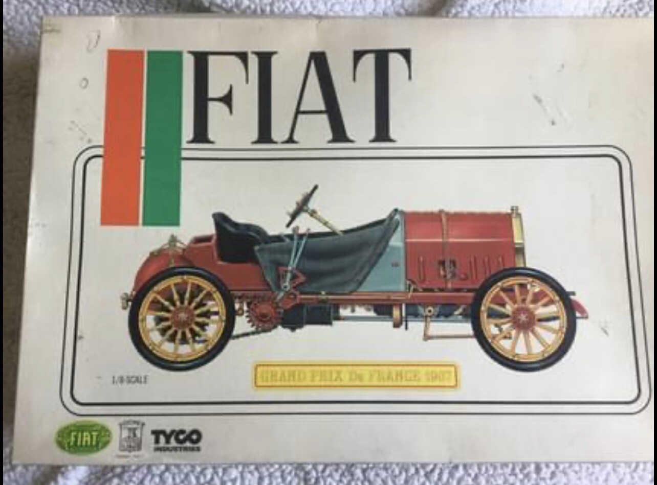 Pocher 1:8 Scale 1907 Fiat F-2 130HP Racer Model Kit Brand New | eBay