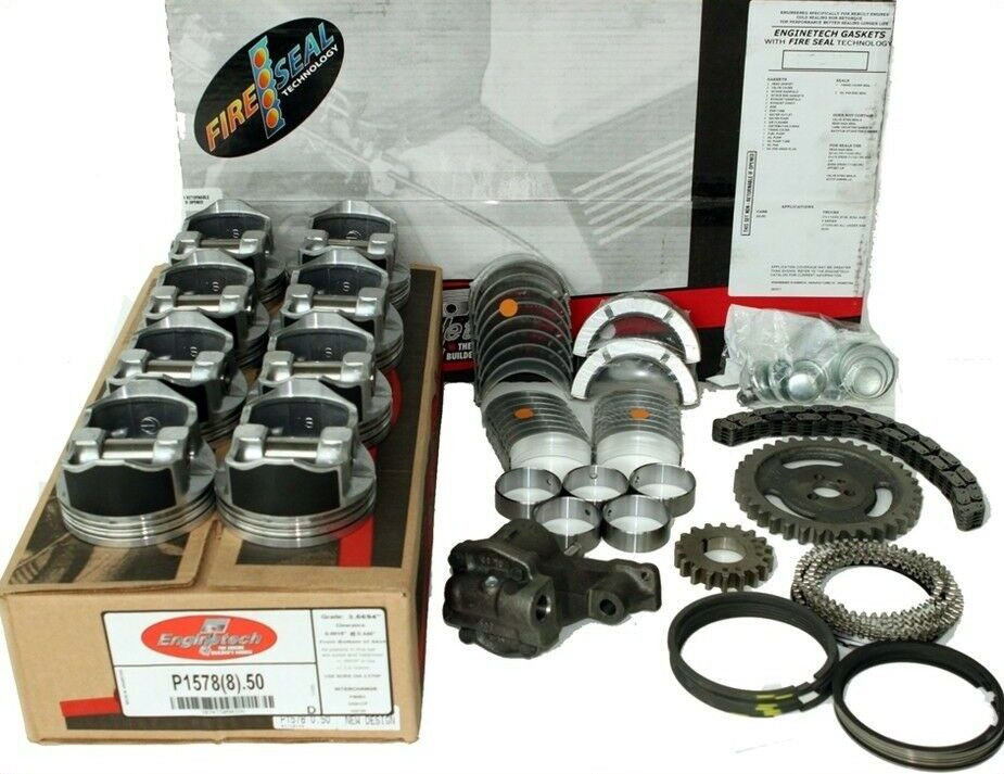 2002-2003 Silverado Sierra Yukon 6.0L Vortec Engine Rebuild Kit LS VIN ...