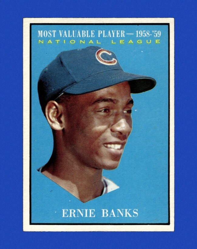 1961 Topps Set-Break #485 Ernie Banks NR-MINT *GMCARDS* | eBay