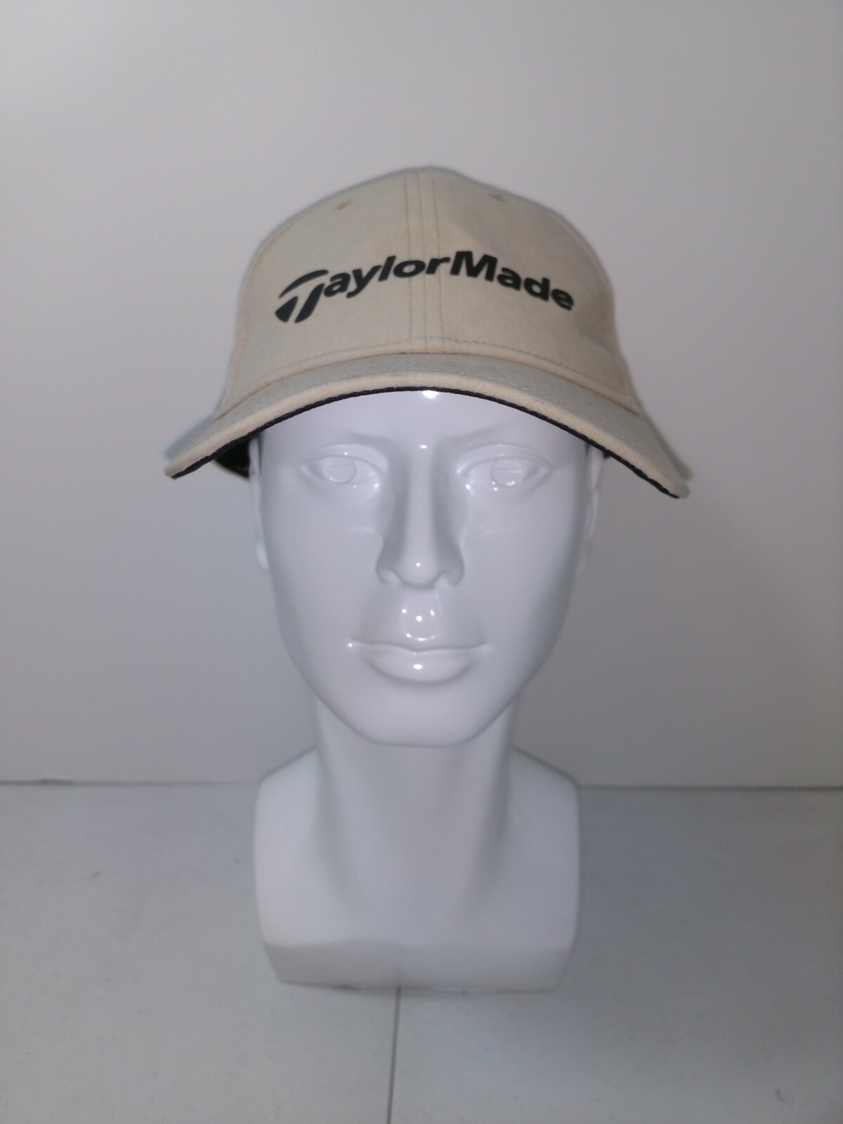 TaylorMade Golf Brand Logo Adjustable Hat Men's Beige - Gem