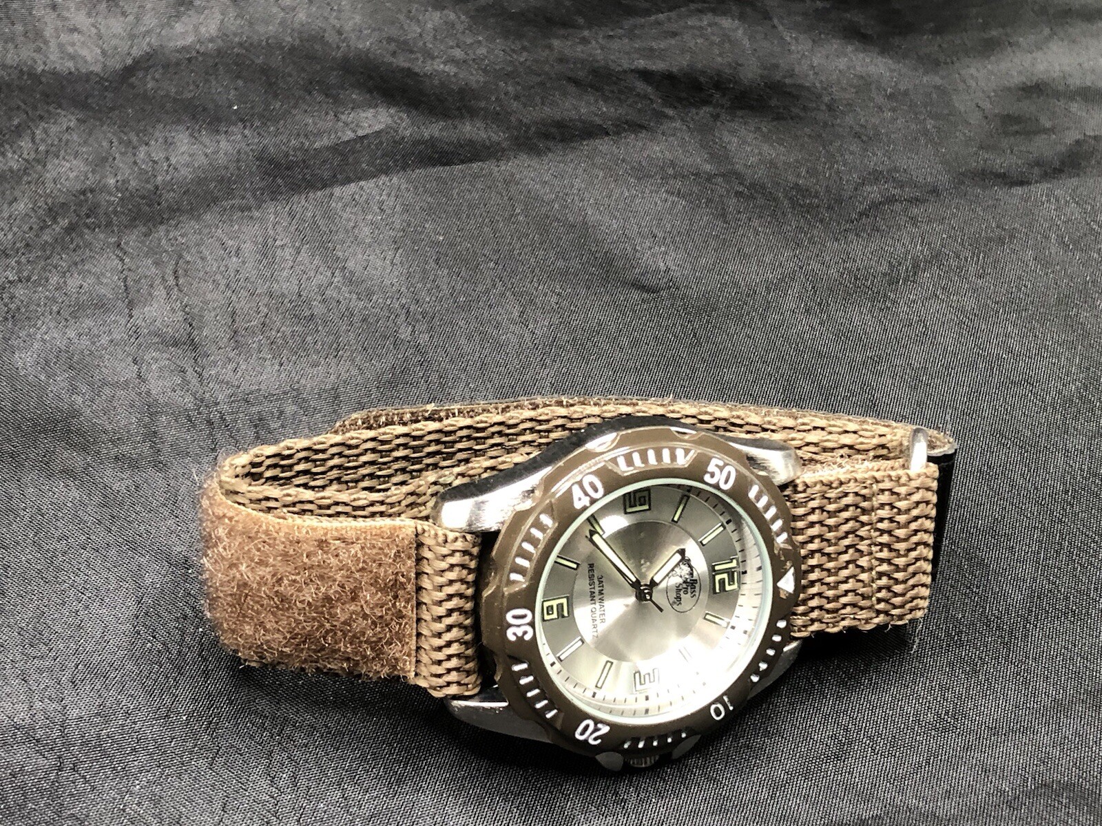 Vintage Bass Pro Shops Military Field Watch Quartz - Gem