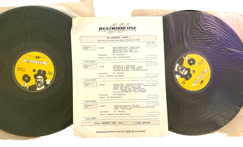 2/10/86 86-07 DR DEMENTO, 25 MIN STAN FREBERG FEATURE; MEL BLANC,JOHNNY ...