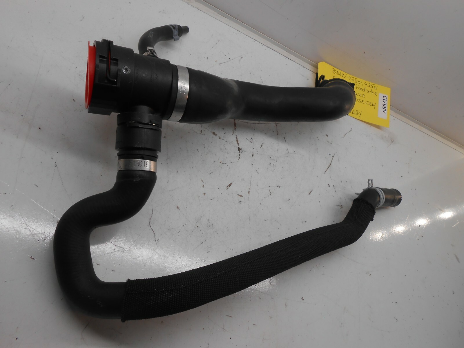 BMW 428XI, 435XI F30, F36 Radiator Upper Lower Cooling Hose OEM 7619684 ...
