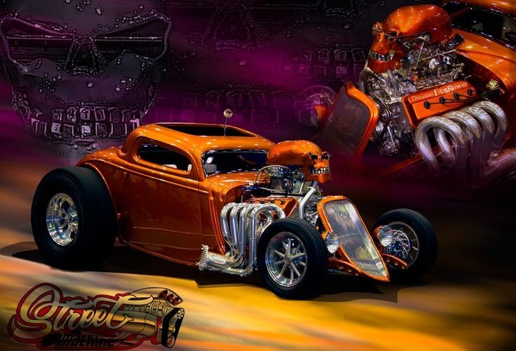Hot Rod Underground Defibrillator! Gold 1/18 Die Cast W/ Box Jeff ...