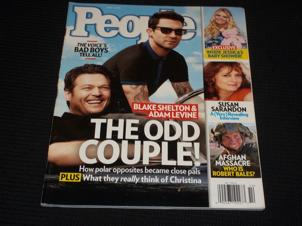 Adam Levine People Magazine Photoshoot