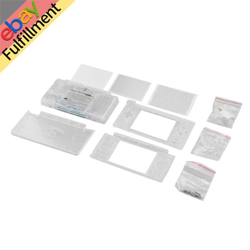 Transparent Full Housing Shell Case Replacement Kit for Nintendo DS ...