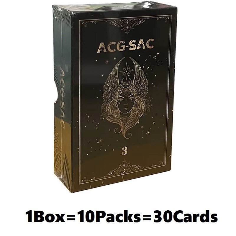 ACG SAC 3 Spicy Booster Box 10 Pack Trading Cards Anime Waifu Doujin ...