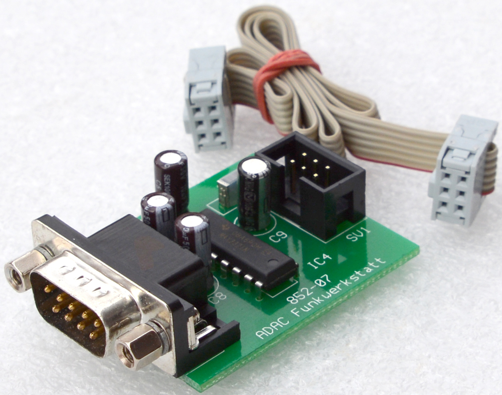 RS-232 AUF RS-485 bzw. EIA-232 AUF EIA-485 CONVERTER MAX232IN Basis-IC ...