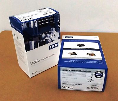 HID Fargo original Black monochrome ribbon cartridge P/N 45102 | eBay ...