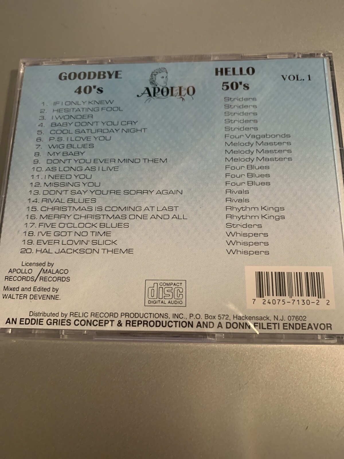 Hello 50S 1 by Various Artists (CD, 2018) for sale online | eBay