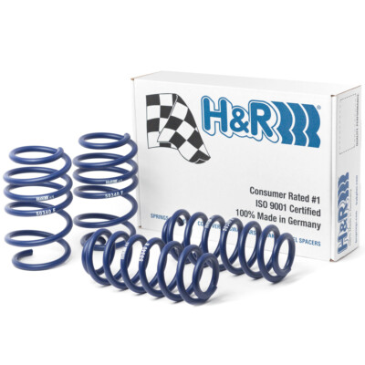 H&R 50340 Lowering Sport Front and Rear Springs Kit for 2015-20 Audi A3 ...