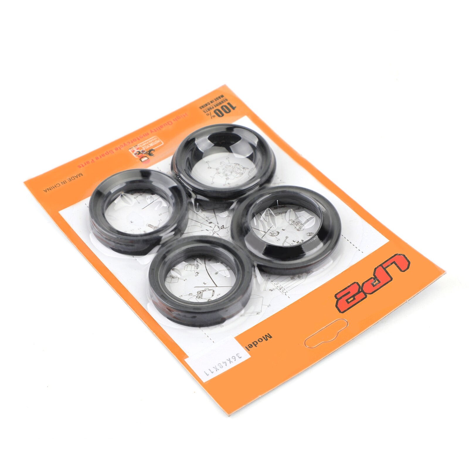 Fork Oil Dust Seal Rebuild Kit for Kawasaki KL KZ EX EN EL 92049-1226 ...
