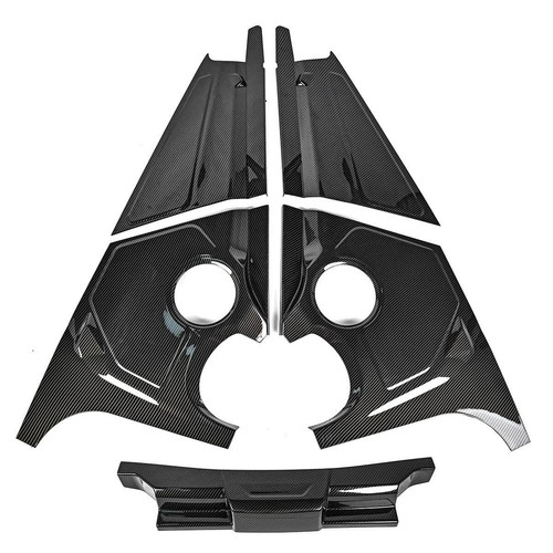 Carbon Fiber Rear Engine Bay Panel Cover Frame Guard For Corvette C8 ...