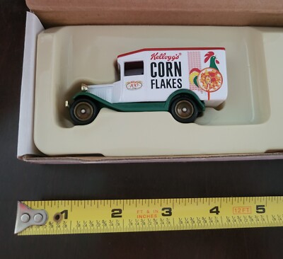 Kellogg's cornflakes 100 anniversary toy delivery truck mail promotion ...