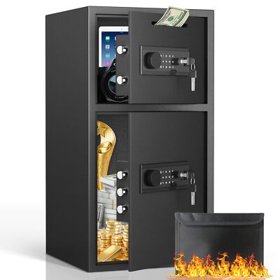 6.0 Cub Extra Large Safe Box,Home Safe with Fireproof Waterproof Bag ...