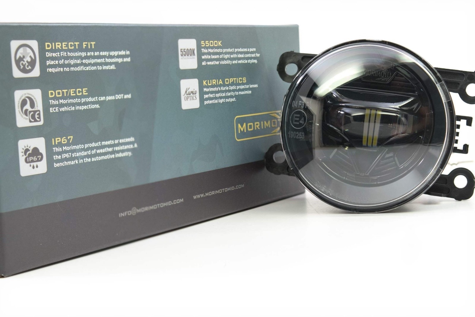 Morimoto XB LED Fog Lights - Land Rover - LR2 LR4 Range Rover Sport ...