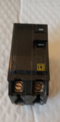 Square D QO 2 Pole 60 Amp 120/240V AC Type QO Plug On Circuit Breaker ...