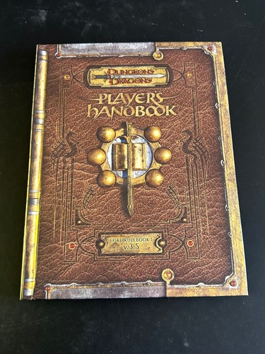 Premium Edition Player's Handbook for Dungeons and Dragons 3.5 HC D&D ...