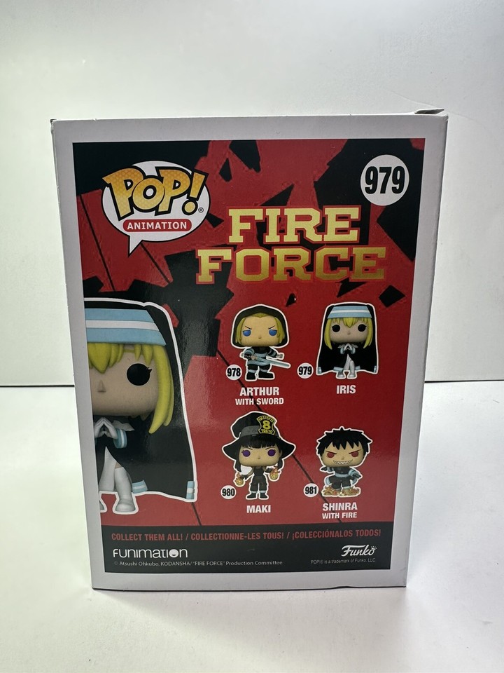 Funko Pop! Vinyl: Fire Force - Iris #979 889698561570 | eBay