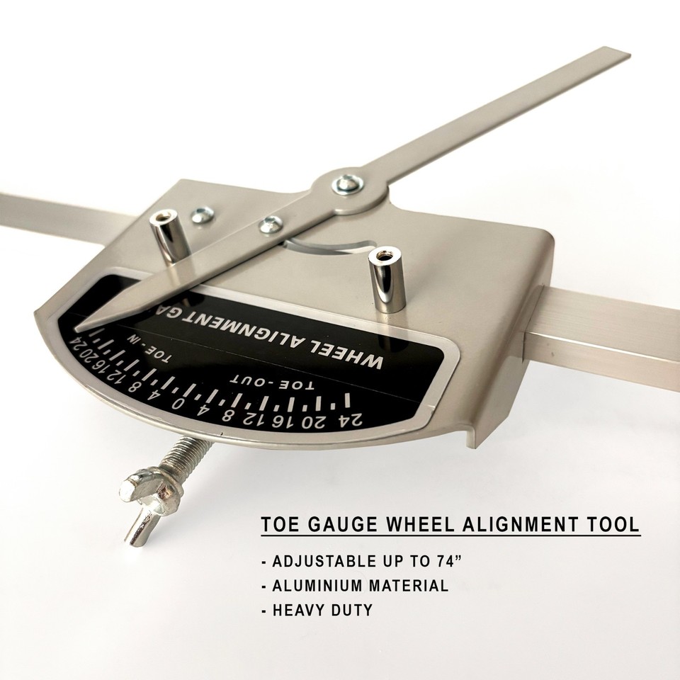 Wheel Alignment Tool, Accurate Heavy Duty Toe Alignment Gauge | eBay