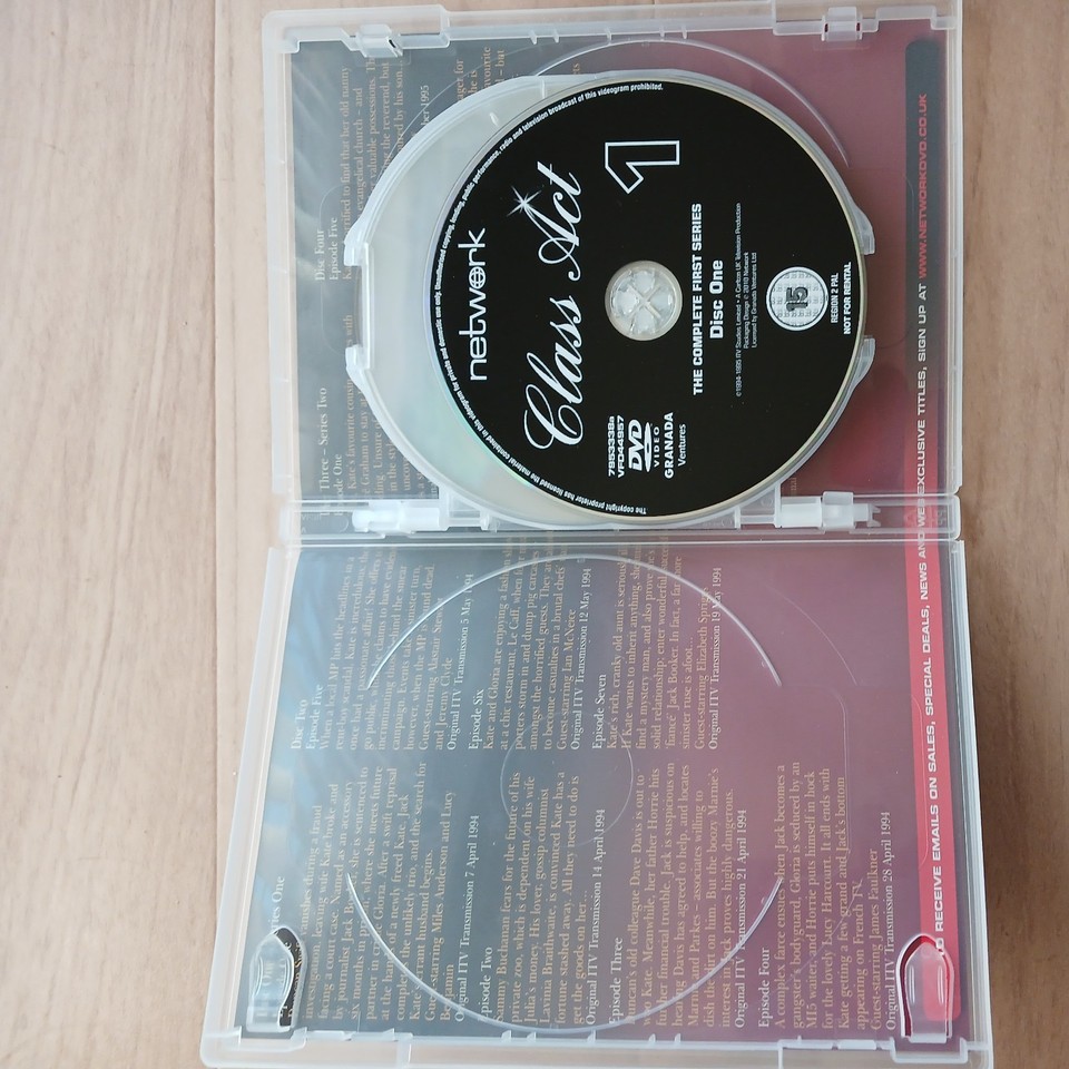 Class Act - The Complete Series 1 & 2 (4 DVD Set, 2010) Joanna Lumley ...