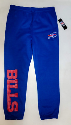 NWT Men's Buffalo Bills Jogger Premium Sweatpants - Royal - Red/White ...