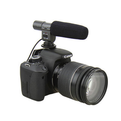 Stereo Microphone For Canon 5D IV 90D 80D 6D T8I T7I 850D 6D II 7D T6I ...
