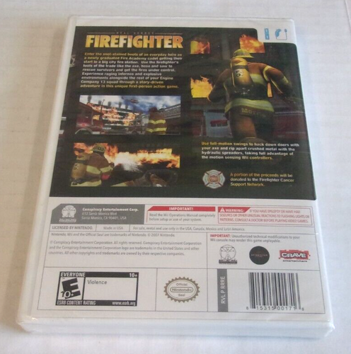 Real Heroes: Firefighter (Nintendo Wii, 2009) for sale online | eBay