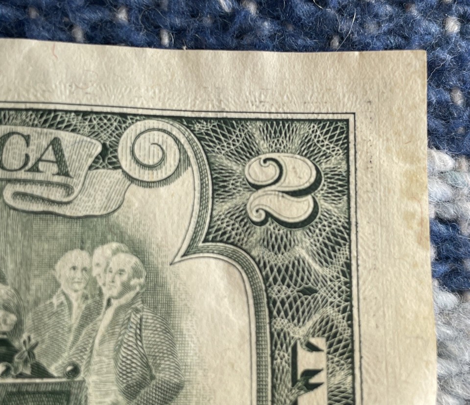 1995 Green B Two Dollar Bill Circulated | eBay