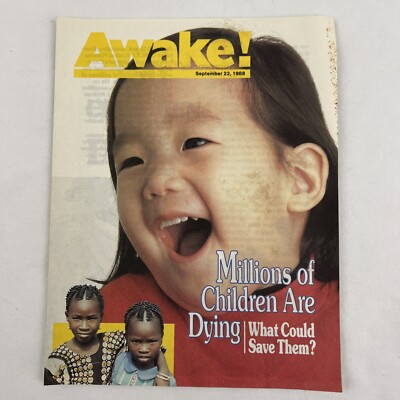 Awake Magazine Watchtower September 22, 1988 Millions of Children are ...
