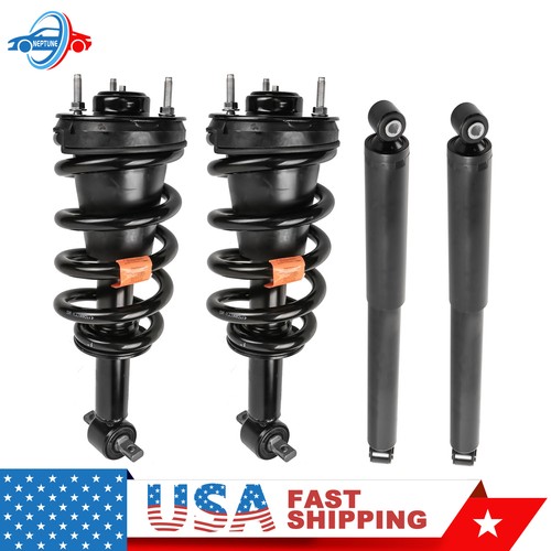 Set(4) Front & Rear Strut Shocks Combo For CHEVY SILVERADO GMC SIERRA ...