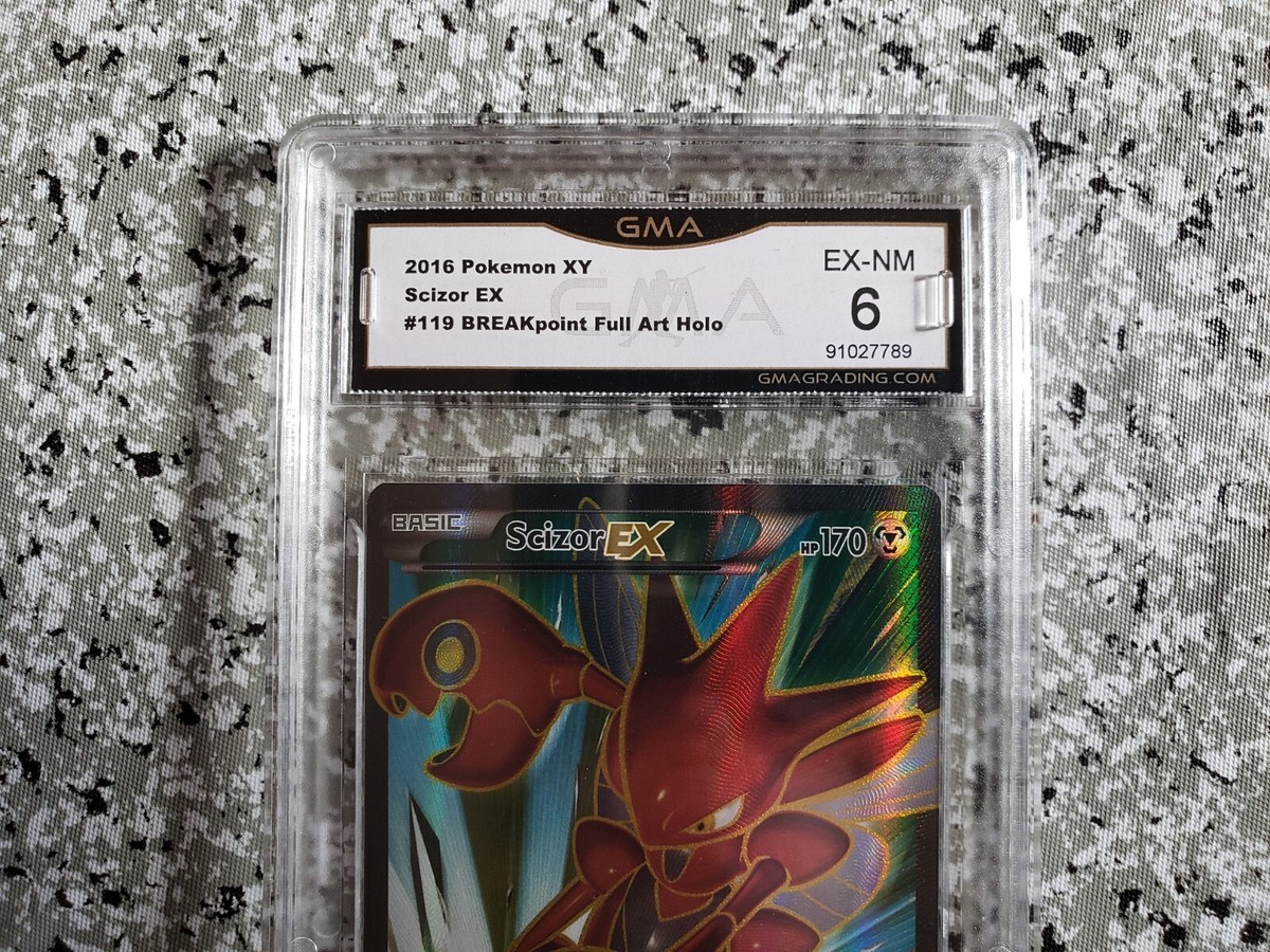 Buy Scizor EX (Full Art) 119/122 Breakpoint Holo online | eBay Buy Scizor EX (Full Art) 119/122 Breakpoint Holo online | eBay